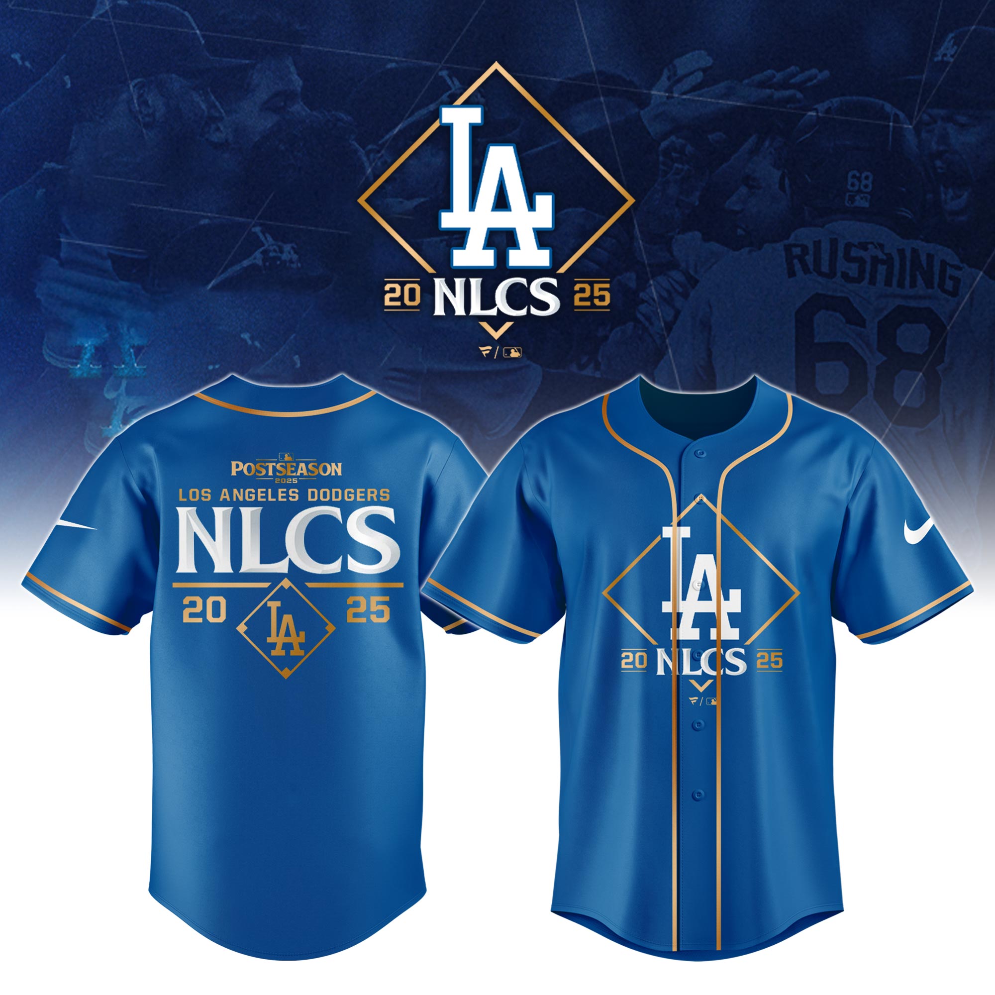 Los Angeles Dodgers Champions NLCS 2025 Jersey Limited Edition – Tycheco