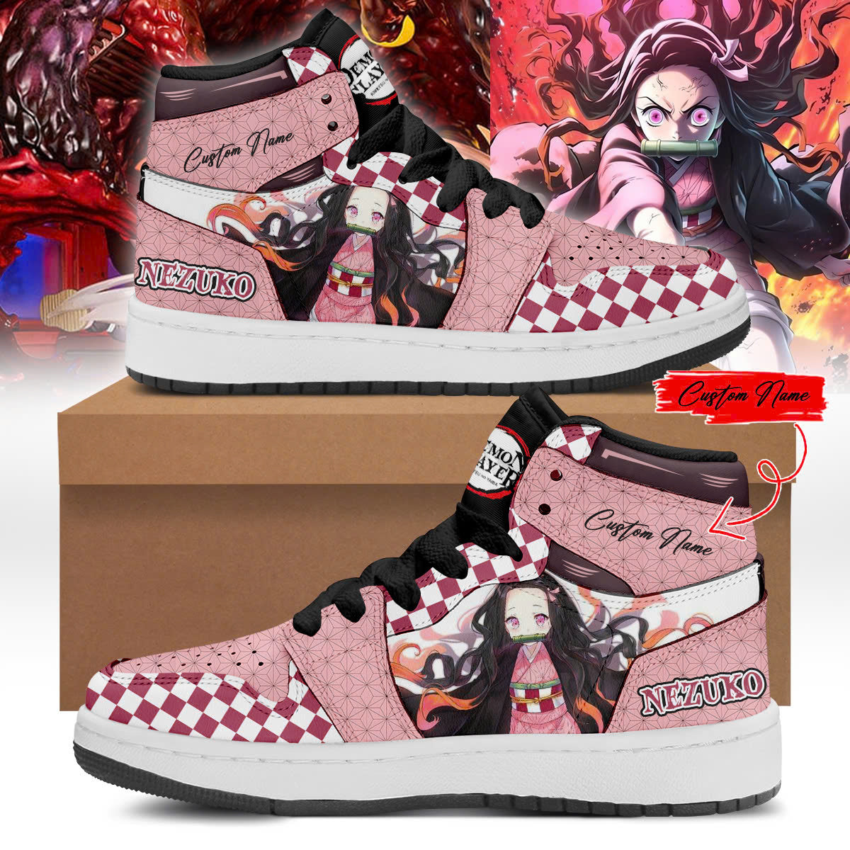 Los Angeles Dodgers vs Demon slayer Shoe – Tycheco