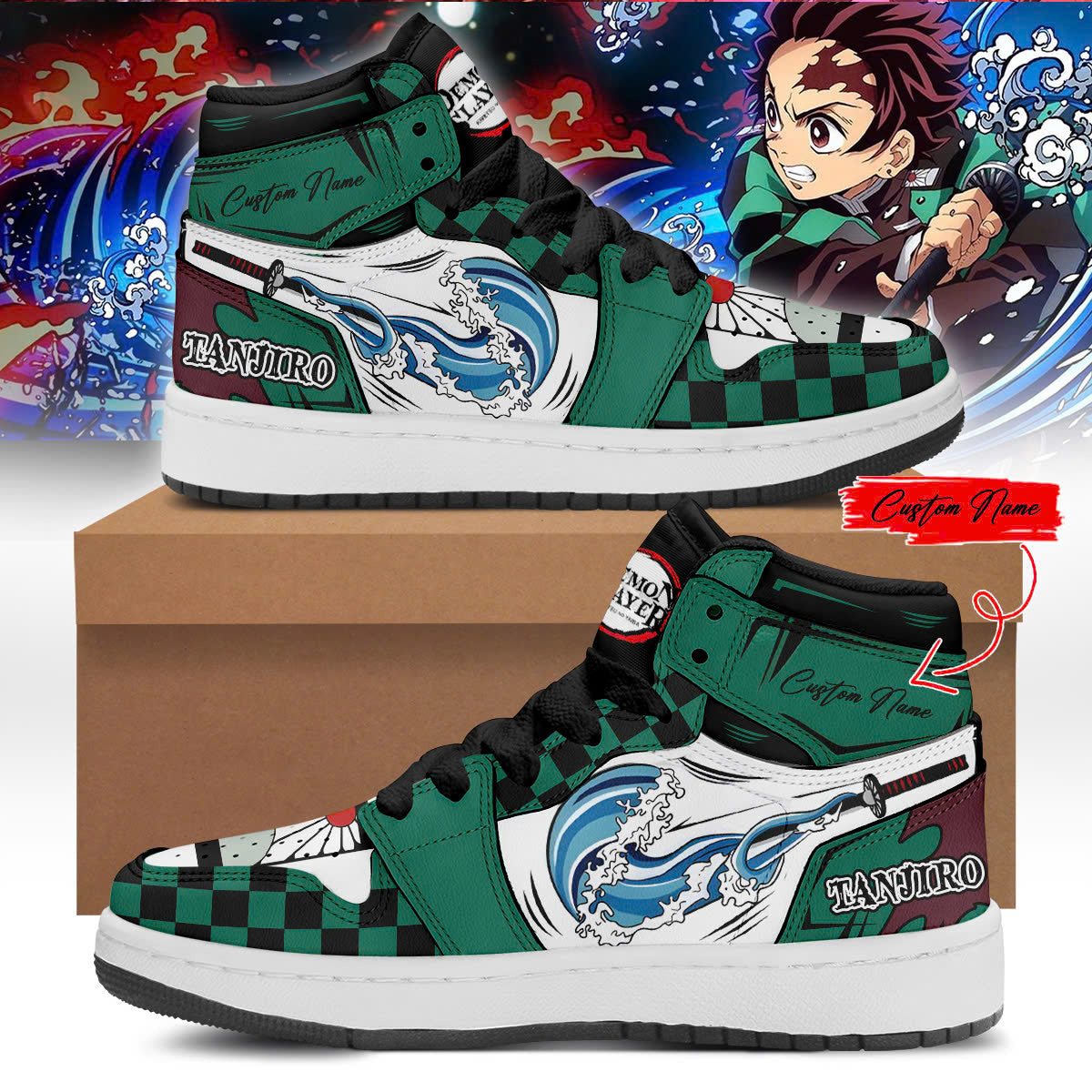 Los Angeles Dodgers vs Demon Slayer JD1 Sneaker – Tycheco