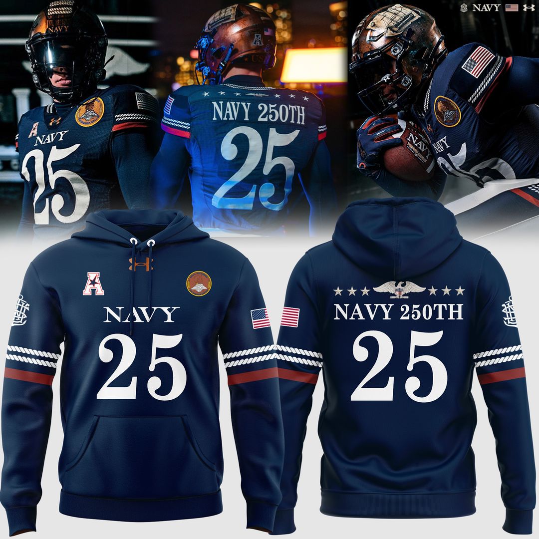 Navy Midshipmen 250th Anniversary Uniform Sideline Collection Replica ...